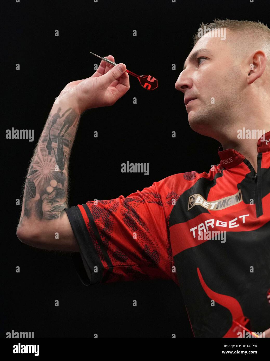 24th April 2025, M&S Bank Arena, Liverpool, England; 2025 PDC Premier ...