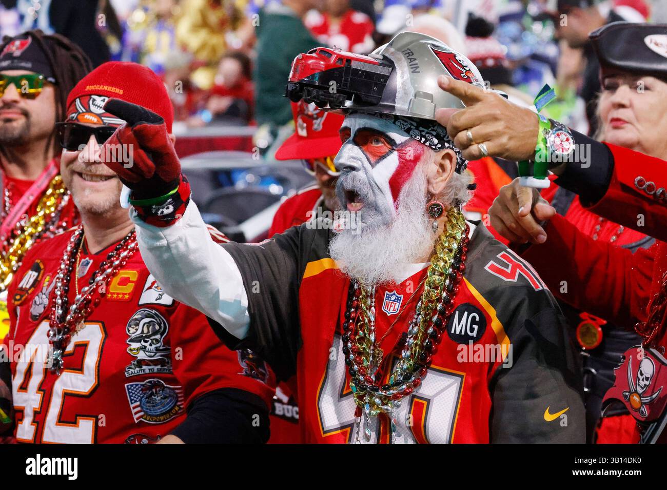 Green Bay, United States. 24th Apr, 2025. Tampa Bay Buccaneers fans ...