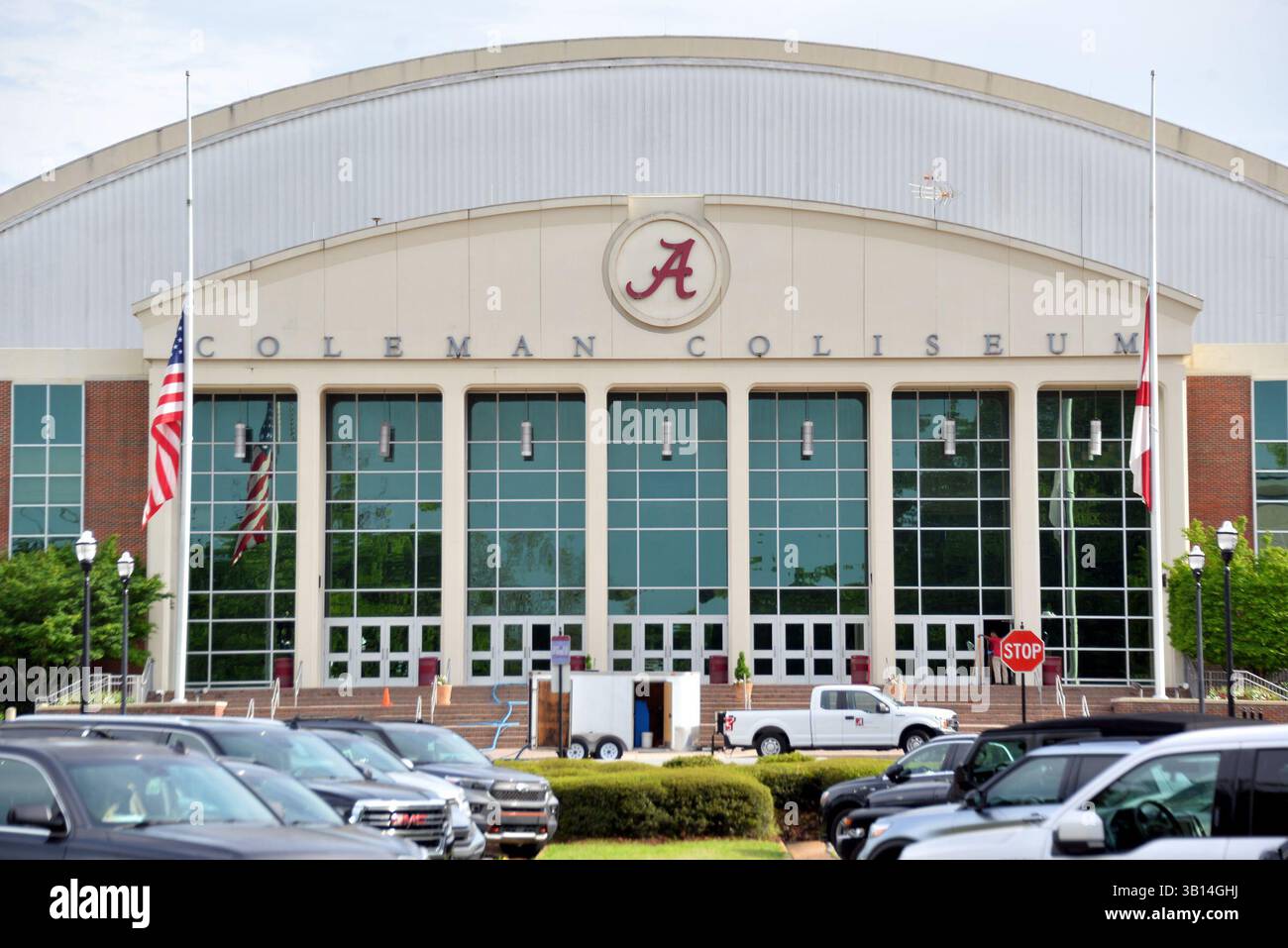 Tuscaloosa, Alabama, USA. 23rd Apr, 2025. Coleman Coliseum on the ...