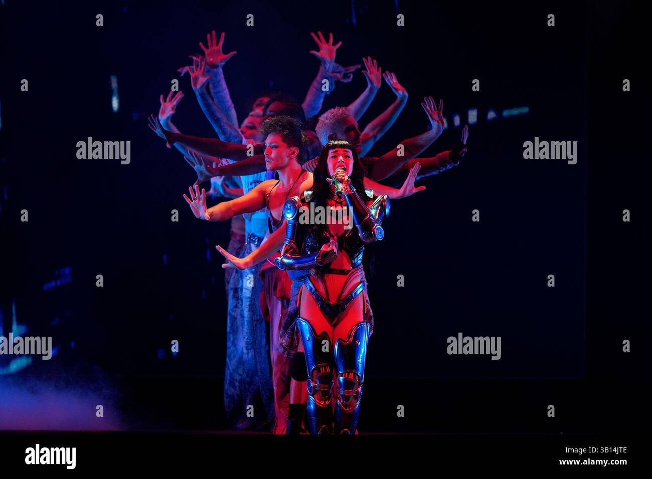 Katy Perry performs in concert at Arena CDMX in Mexico City, Wednesday ...
