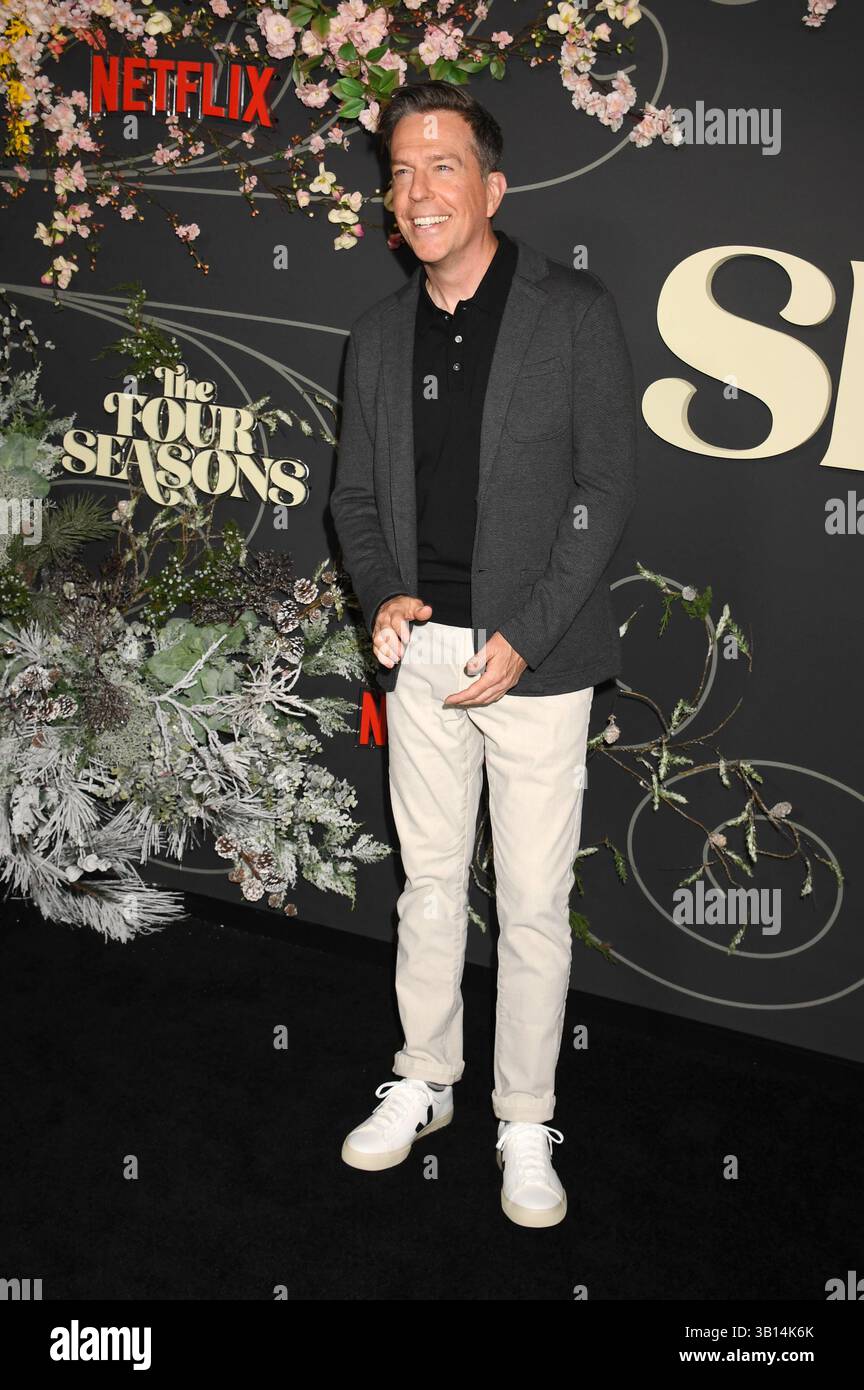 Los Angeles, Ca. 24th Apr, 2025. Ed Helms at the LA premiere of Netflix ...