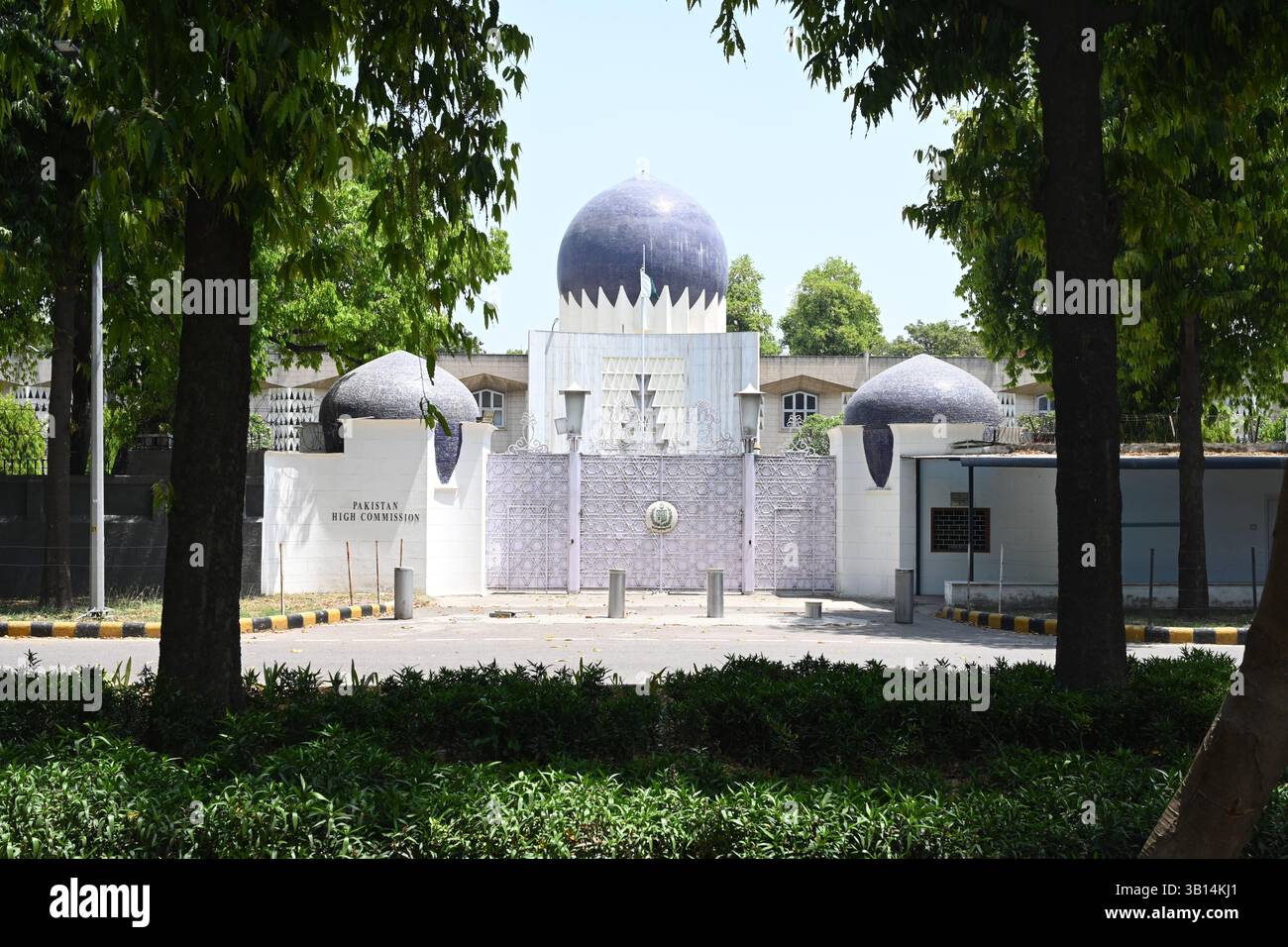 NEW DELHI, INDIA - APRIL 24: A view of Pakistan High Commission at ...