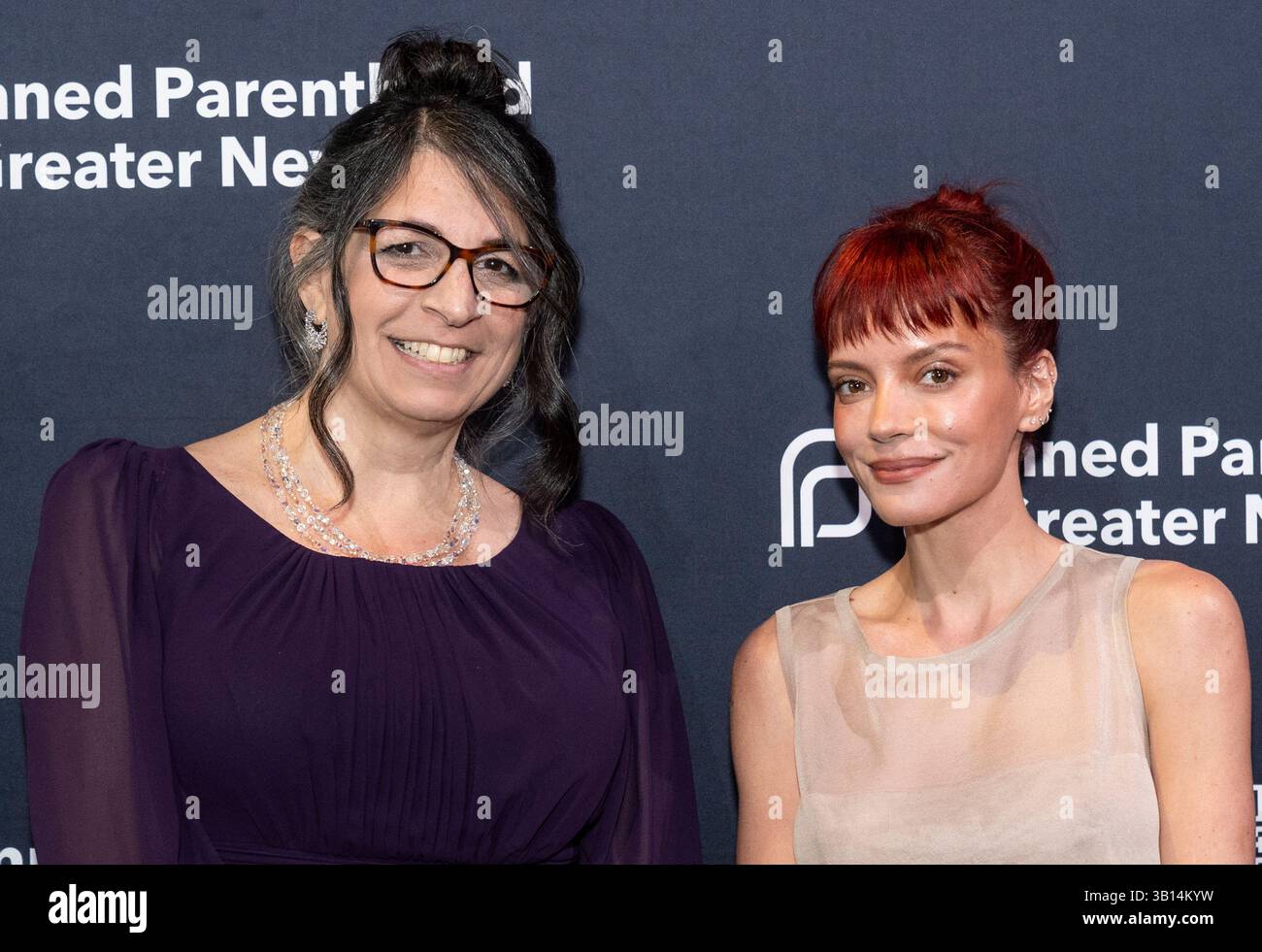 Wendy Stark and Lily Allen attend Planned Parenthood Spring Into Action ...