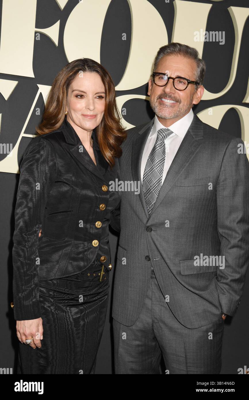 Los Angeles, Ca. 24th Apr, 2025. Tina Fey and Steve Carell at the LA ...