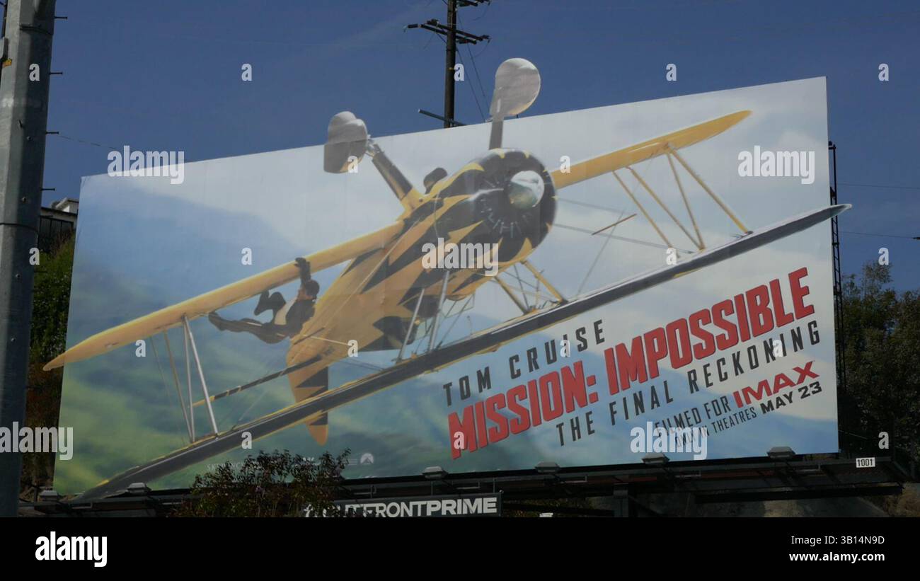 Los Angeles, California, USA 24th April 2025 Tom Cruise Mission ...