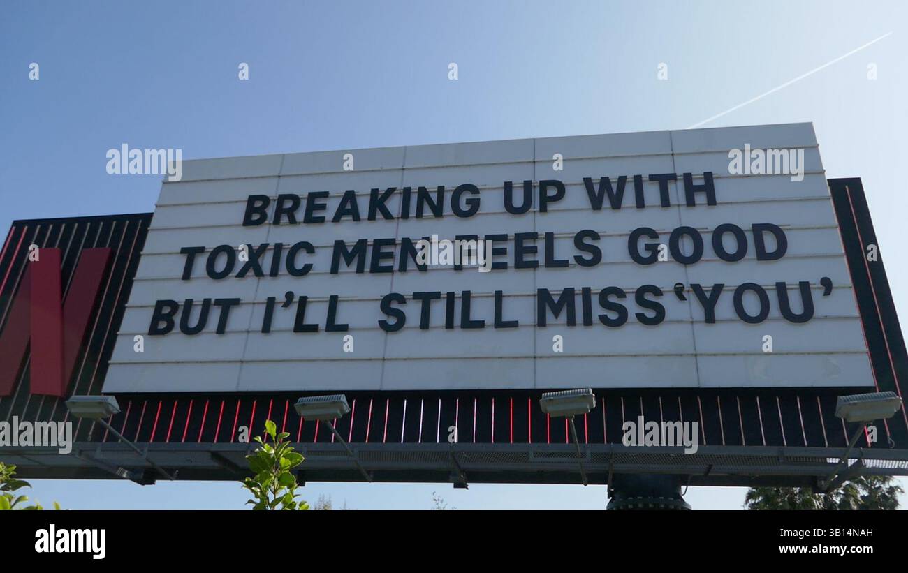 Los Angeles, California, USA 24th April 2025 Breaking Up With Toxic Men ...