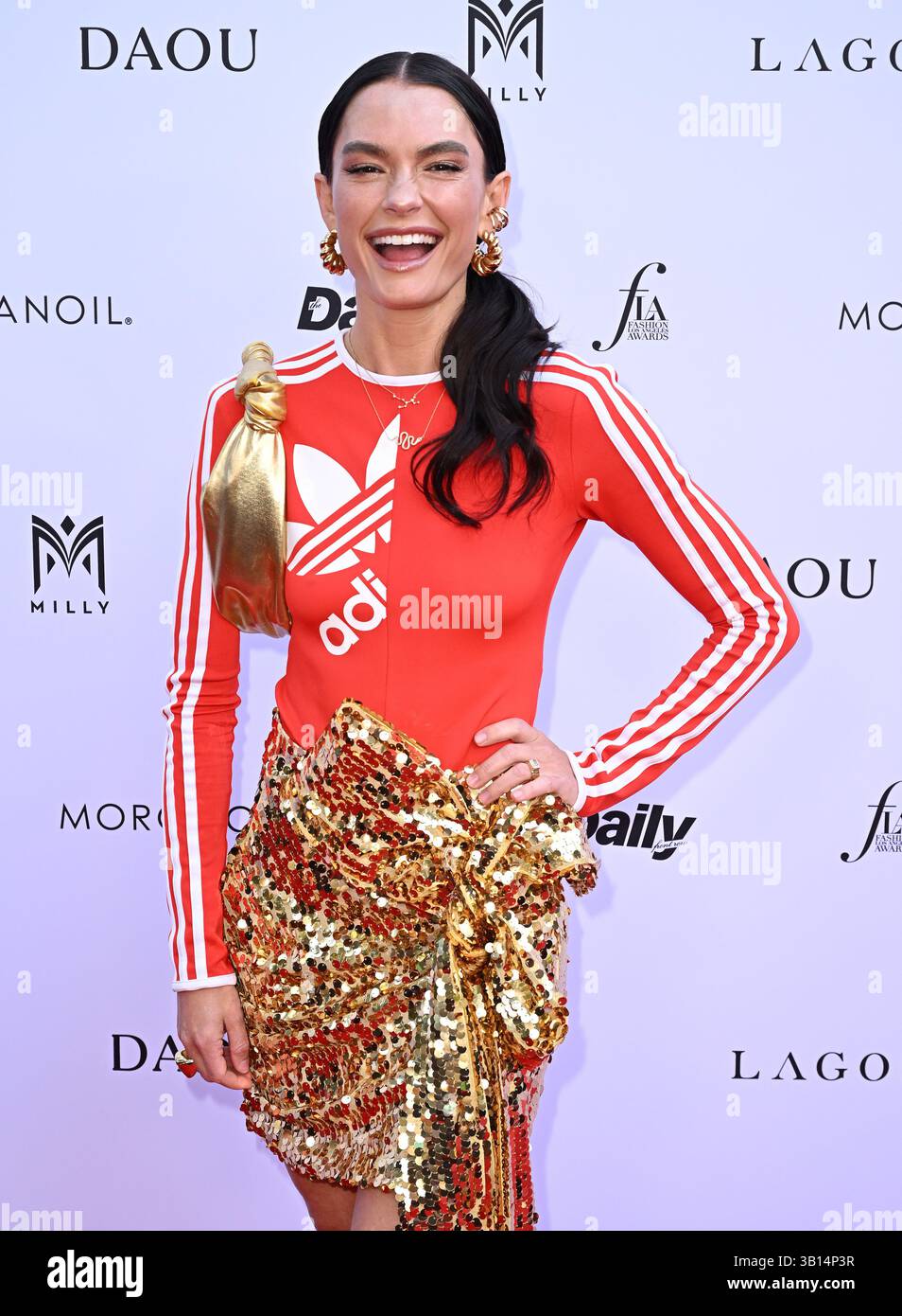 Beverly Hills, USA. 24th Apr, 2025. Quigley Goode arriving at The Daily ...