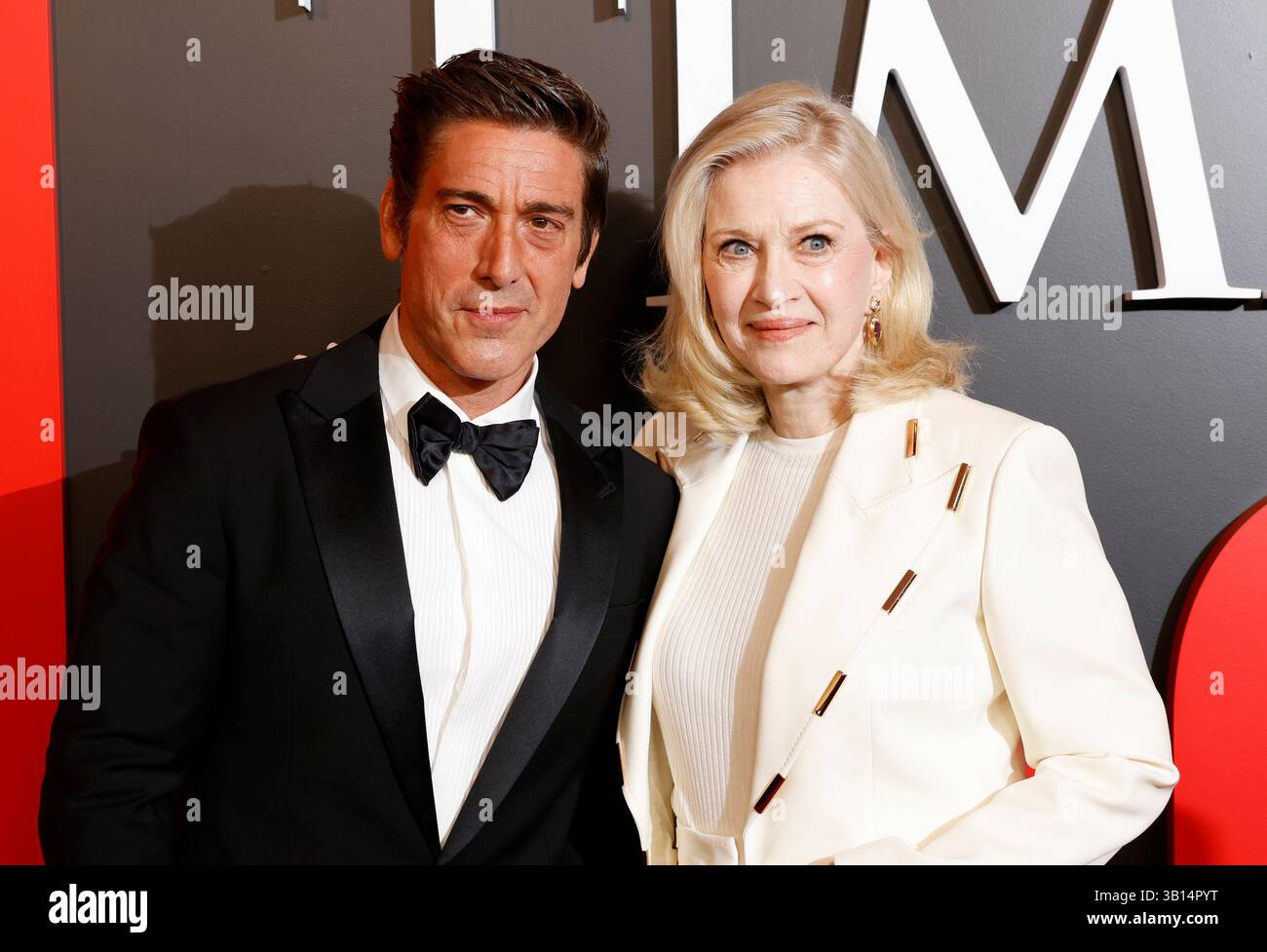 New York, United States. 24th Apr, 2025. David Muir and Diane Sawyer ...
