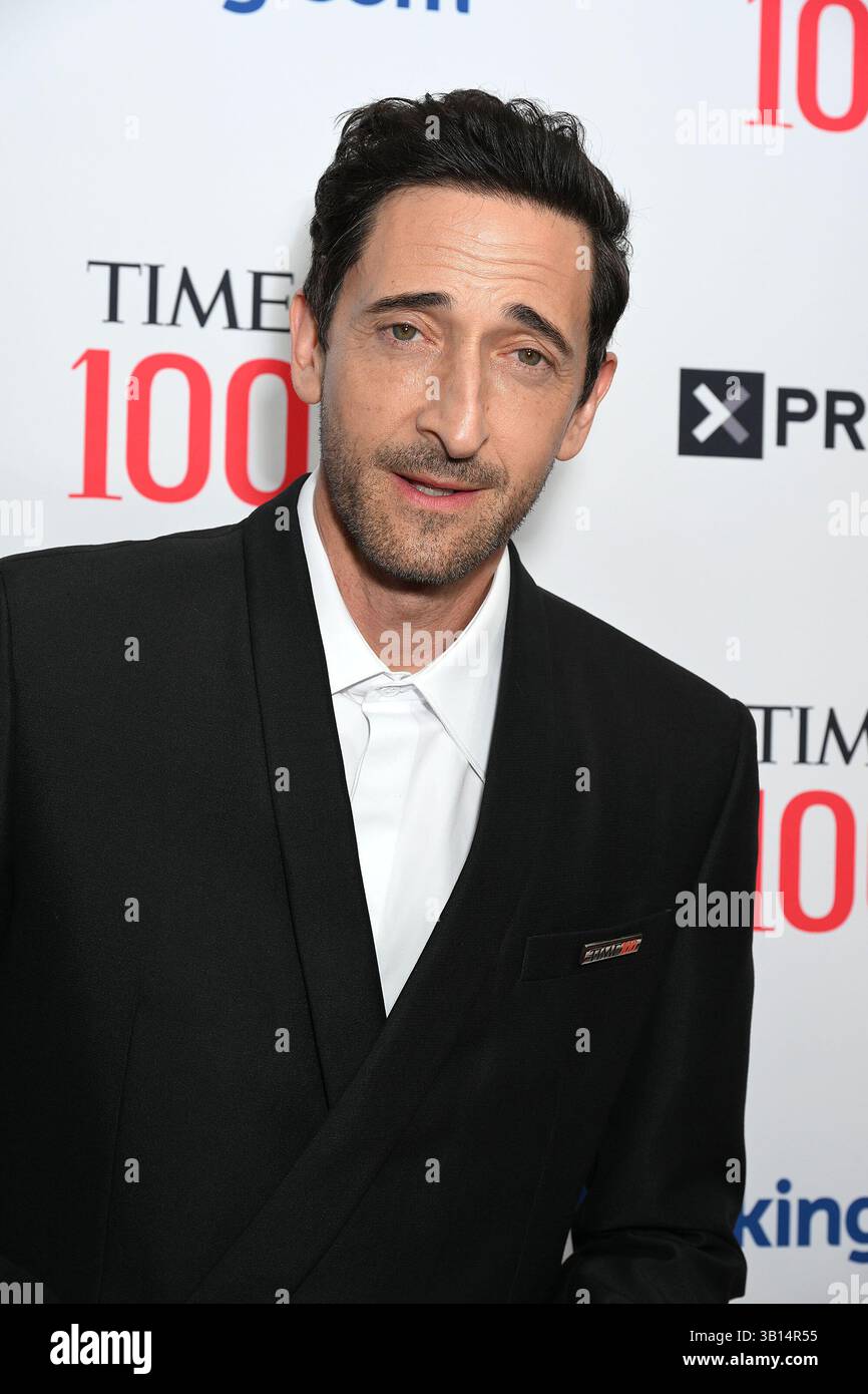 Adrien Brody attends the 2025 TIME 100 Most Influential People NYC Gala ...