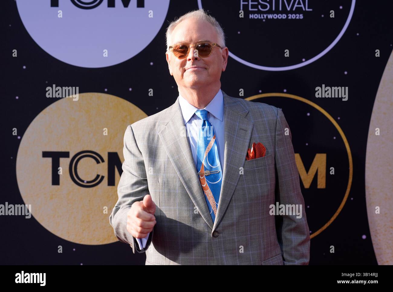 TCM host Eddie Muller arrives at the 45th anniversary presentation of ...