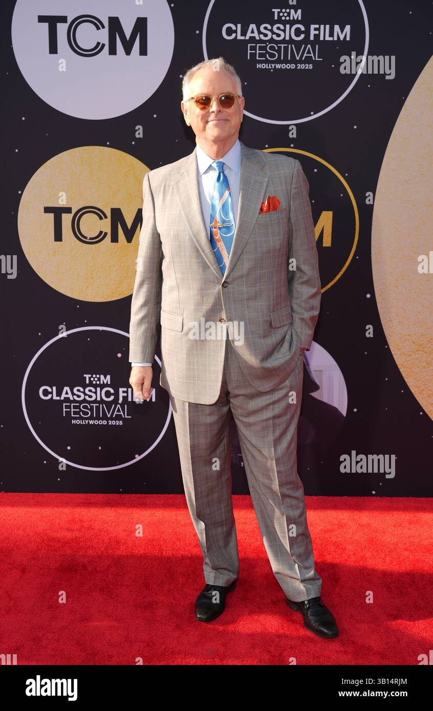 TCM host Eddie Muller arrives at the 45th anniversary presentation of ...