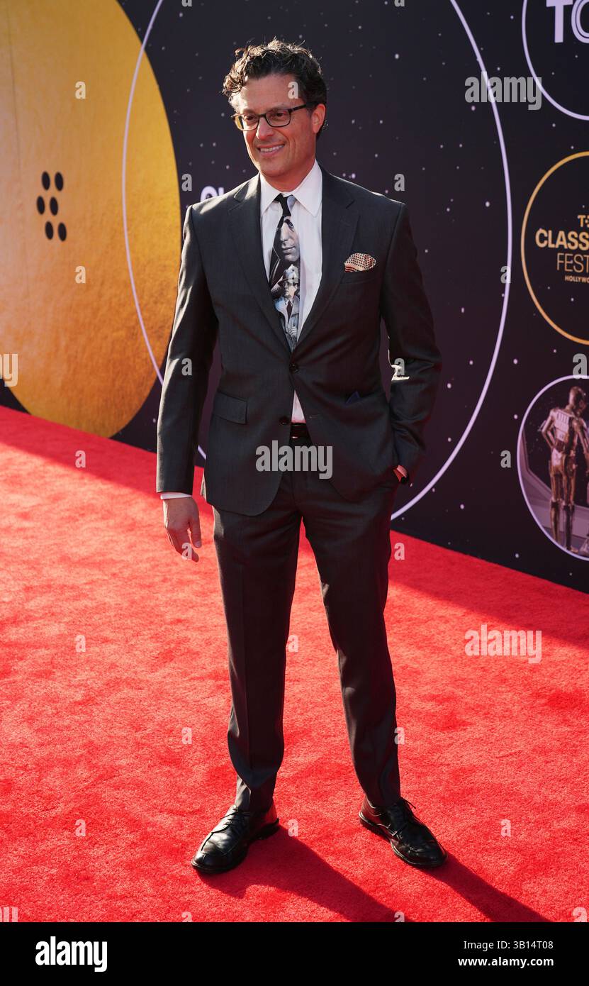 Author/film historian Jeremy Arnold arrives at the 45th anniversary ...