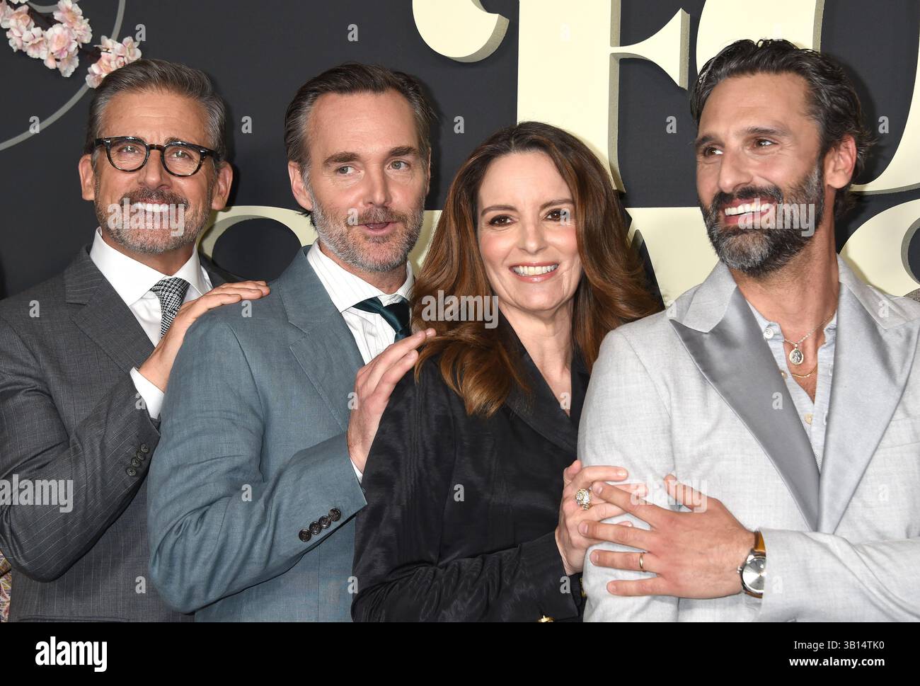 Los Angeles, USA. 24th Apr, 2025. Steve Carell, Will Forte, Tina Fey ...