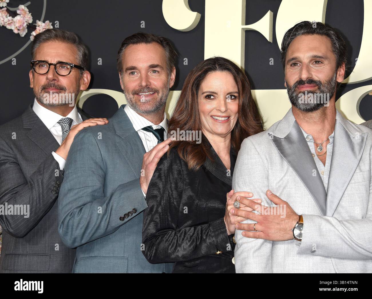 Los Angeles, USA. 24th Apr, 2025. Steve Carell, Will Forte, Tina Fey ...