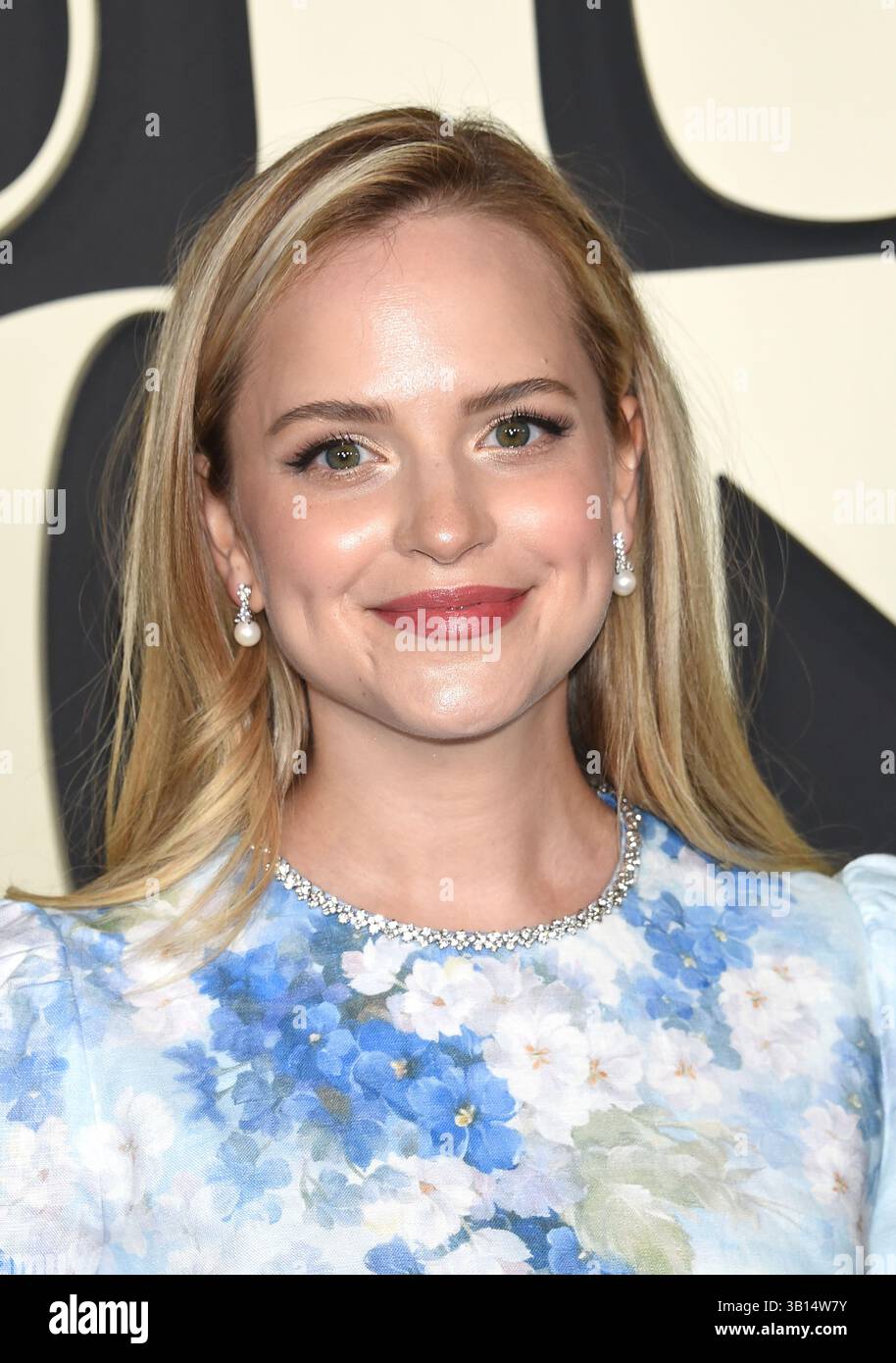 Los Angeles, USA. 24th Apr, 2025. Stephanie Styles arriving to Netflix ...