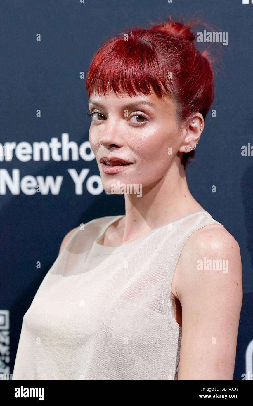 Ny. 24th Apr, 2025. Lily Allen at arrivals for Planned Parenthood ...
