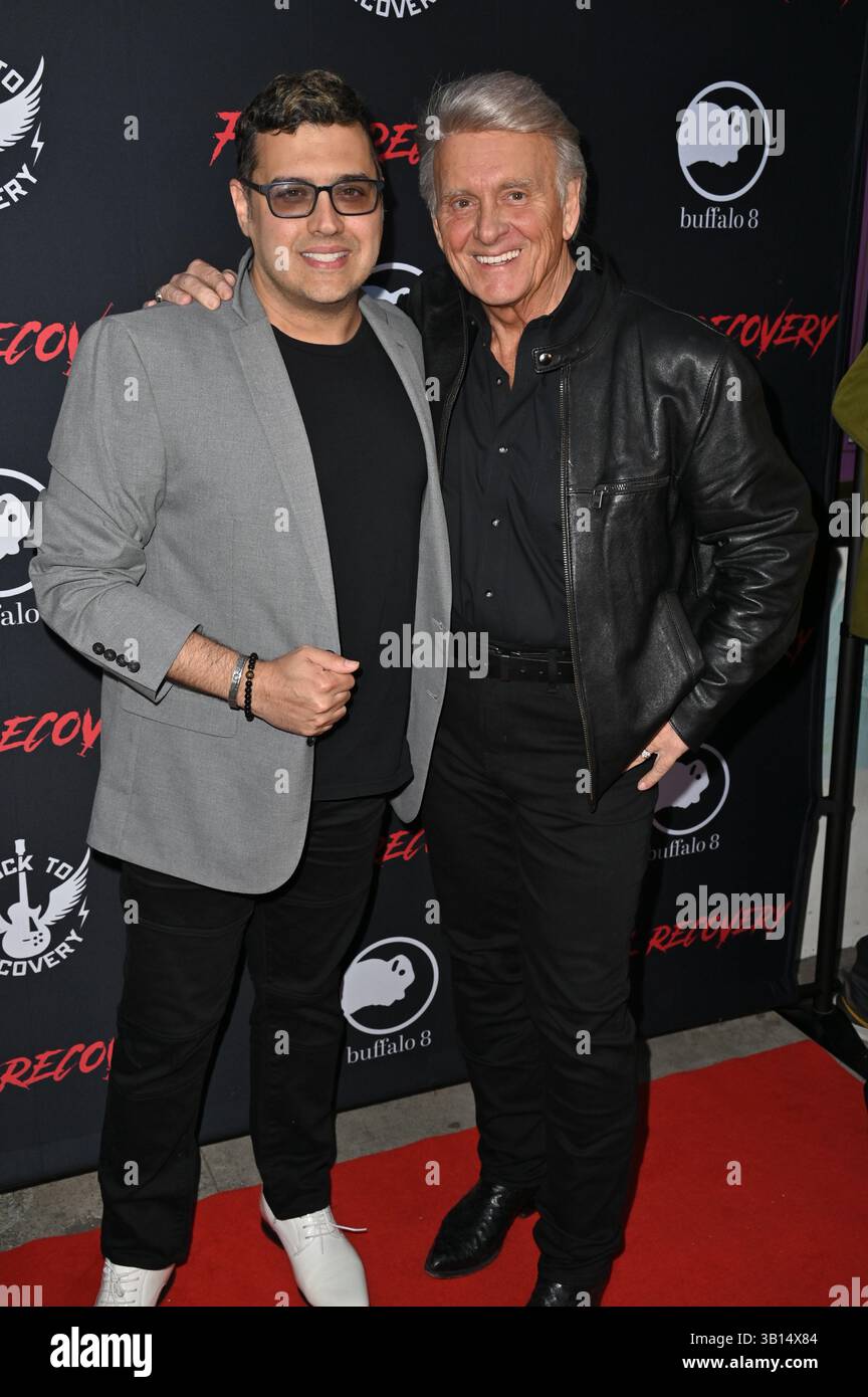 Beverly Hills, CA USA - April 23, 2025: Gregori Martin, Robert ...