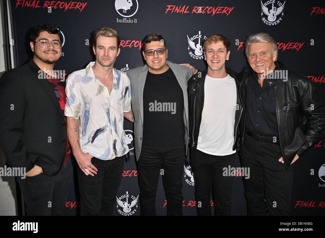 Beverly Hills, CA USA - April 23, 2025: Dante Aleksander, James Preston ...