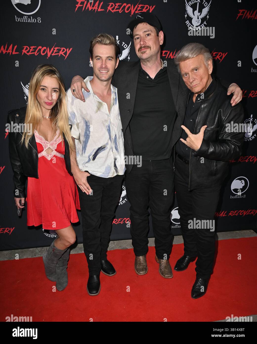 Beverly Hills, CA USA - April 23, 2025: Lauren Francesca, James Preston ...