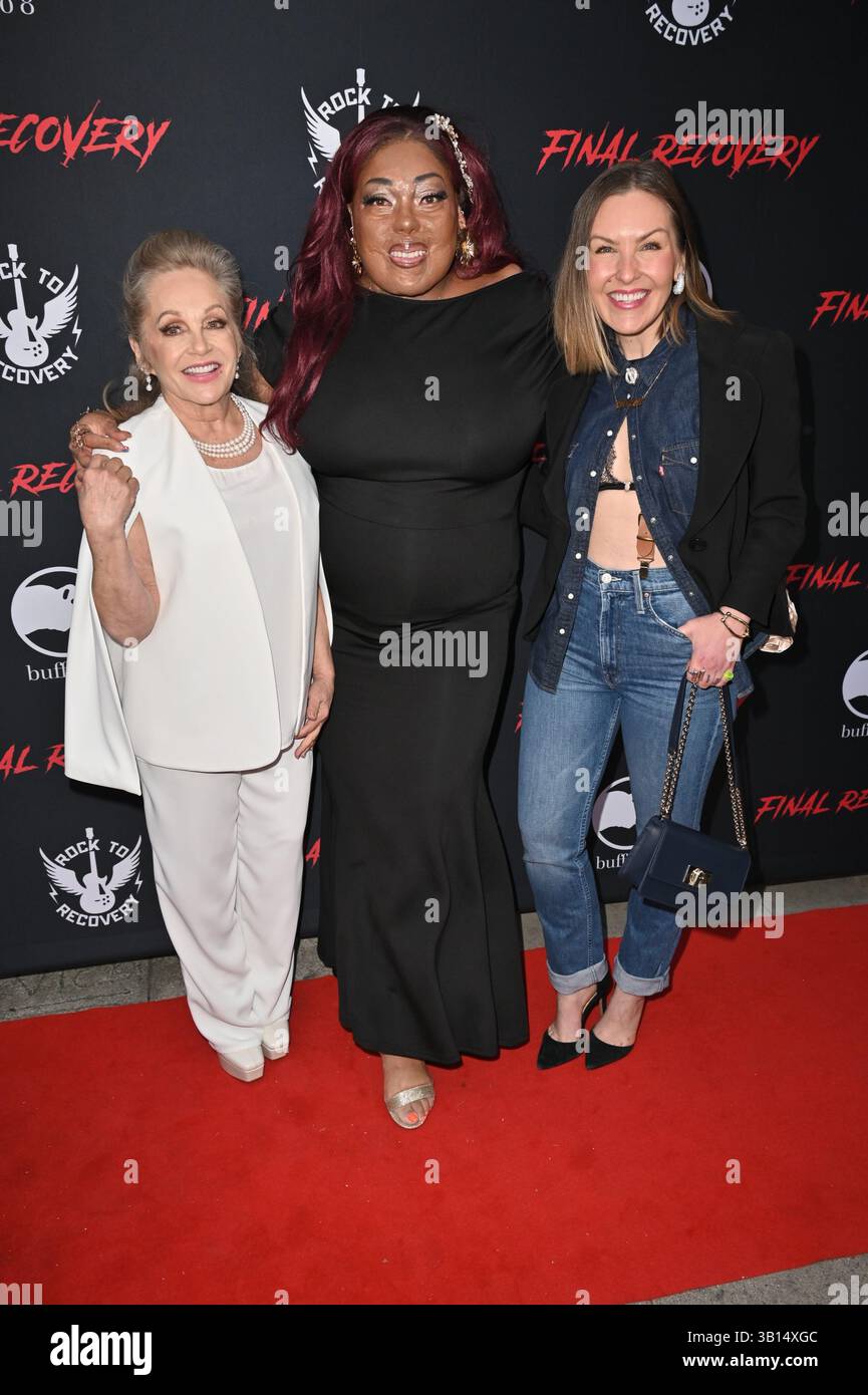 Beverly Hills, CA USA - April 23, 2025: Charlene Tilton, Tonya Renee Meisenbach, Cherish Lee ...