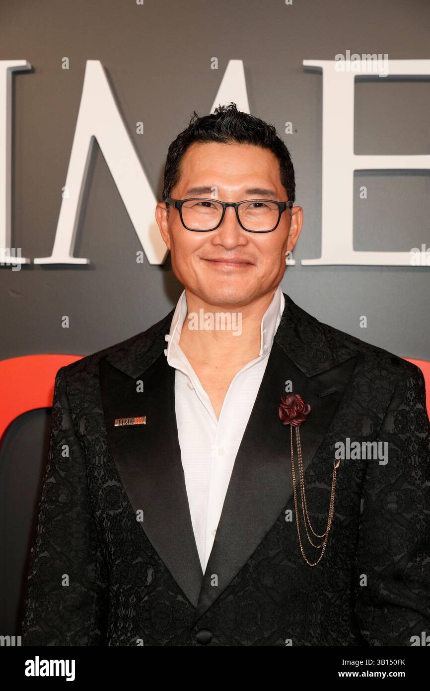 New York, United States. 24th Apr, 2025. Daniel Dae Kim during the TIME ...