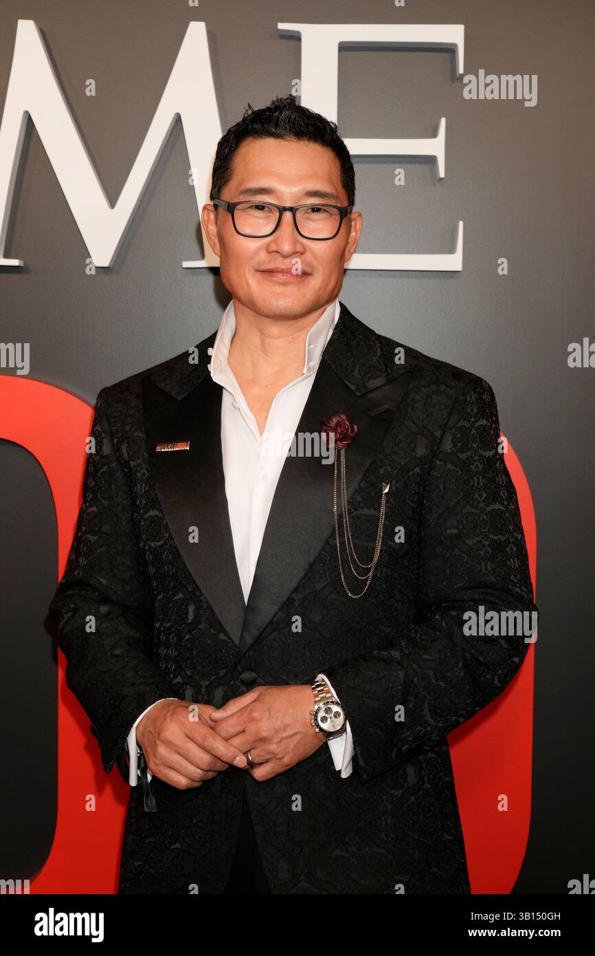 New York, United States. 24th Apr, 2025. Daniel Dae Kim during the TIME ...