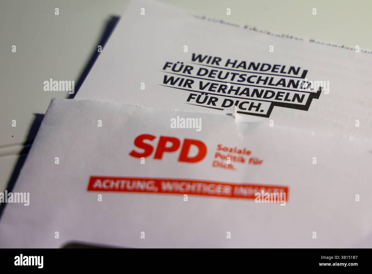 Mitgliedervotum der SPD. Die Mitglieder der SPD sind aufgerufen über ...