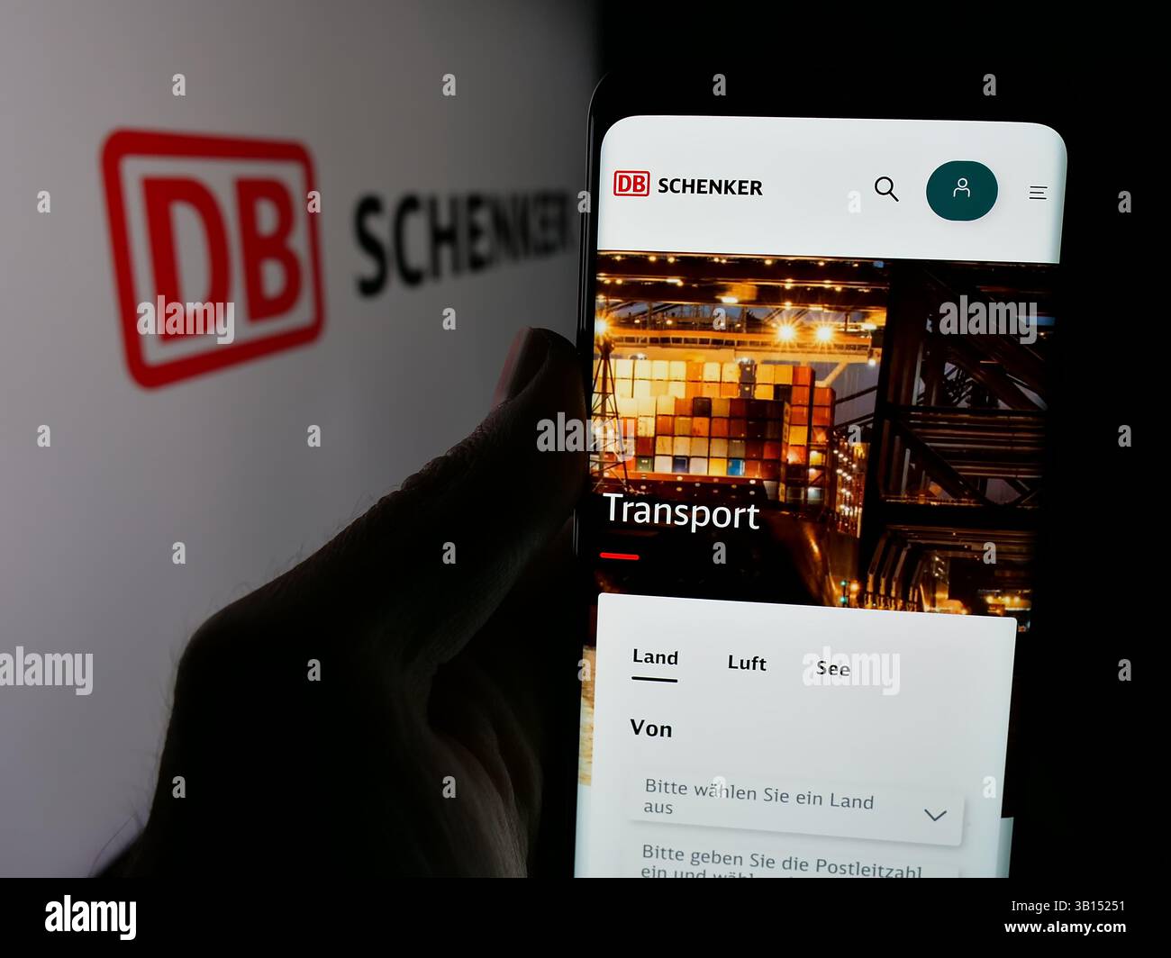 In this photo illustration, a person is holding a smartphone with the ...