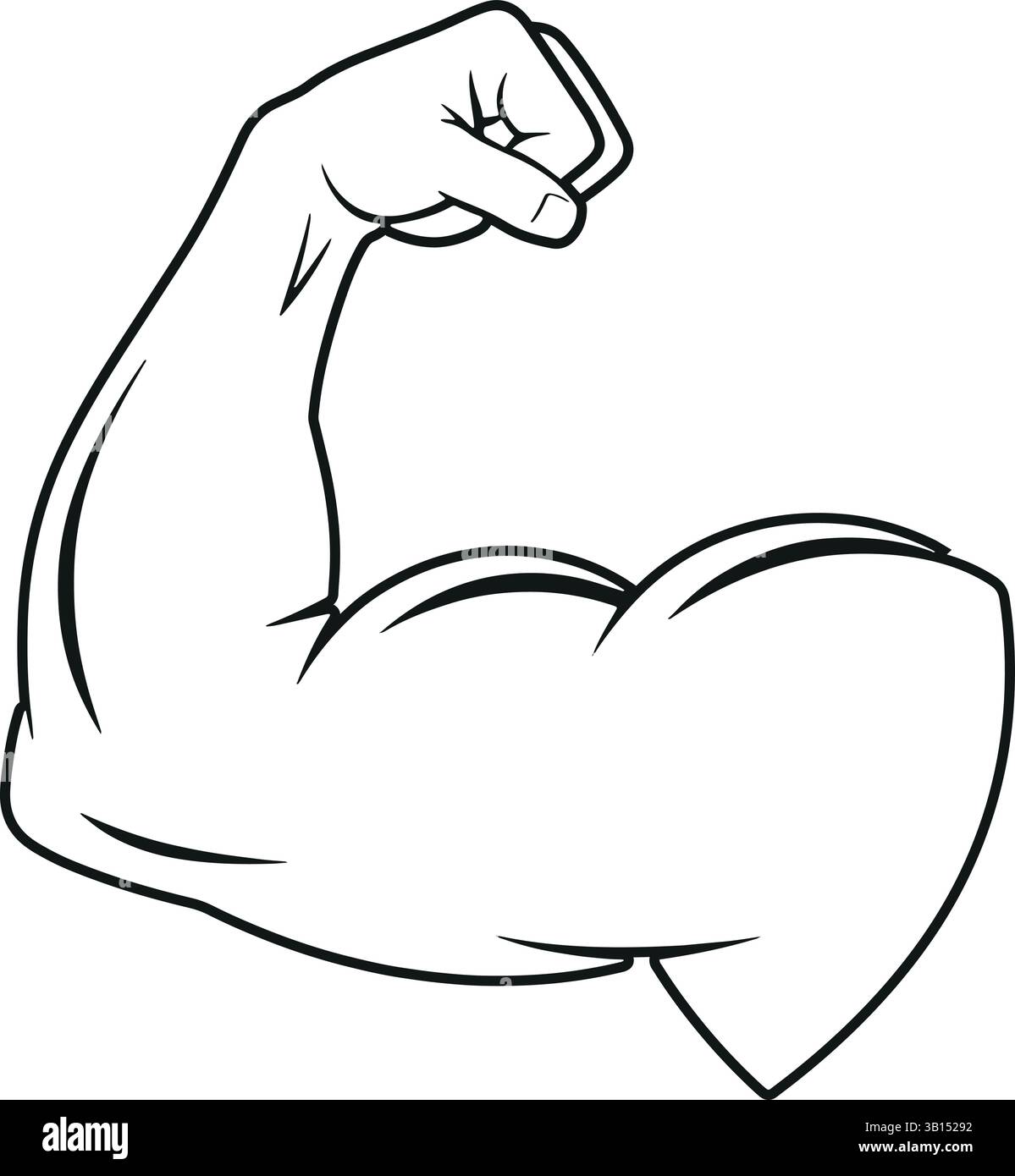 Minimalist Muscle arms icon set vector illustration Stock Vector Image ...