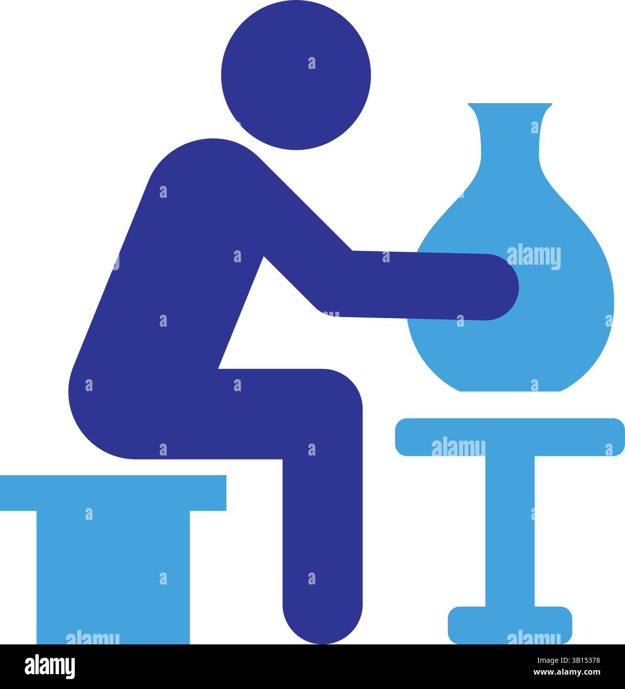 Potter artist Stock Vector Images - Alamy