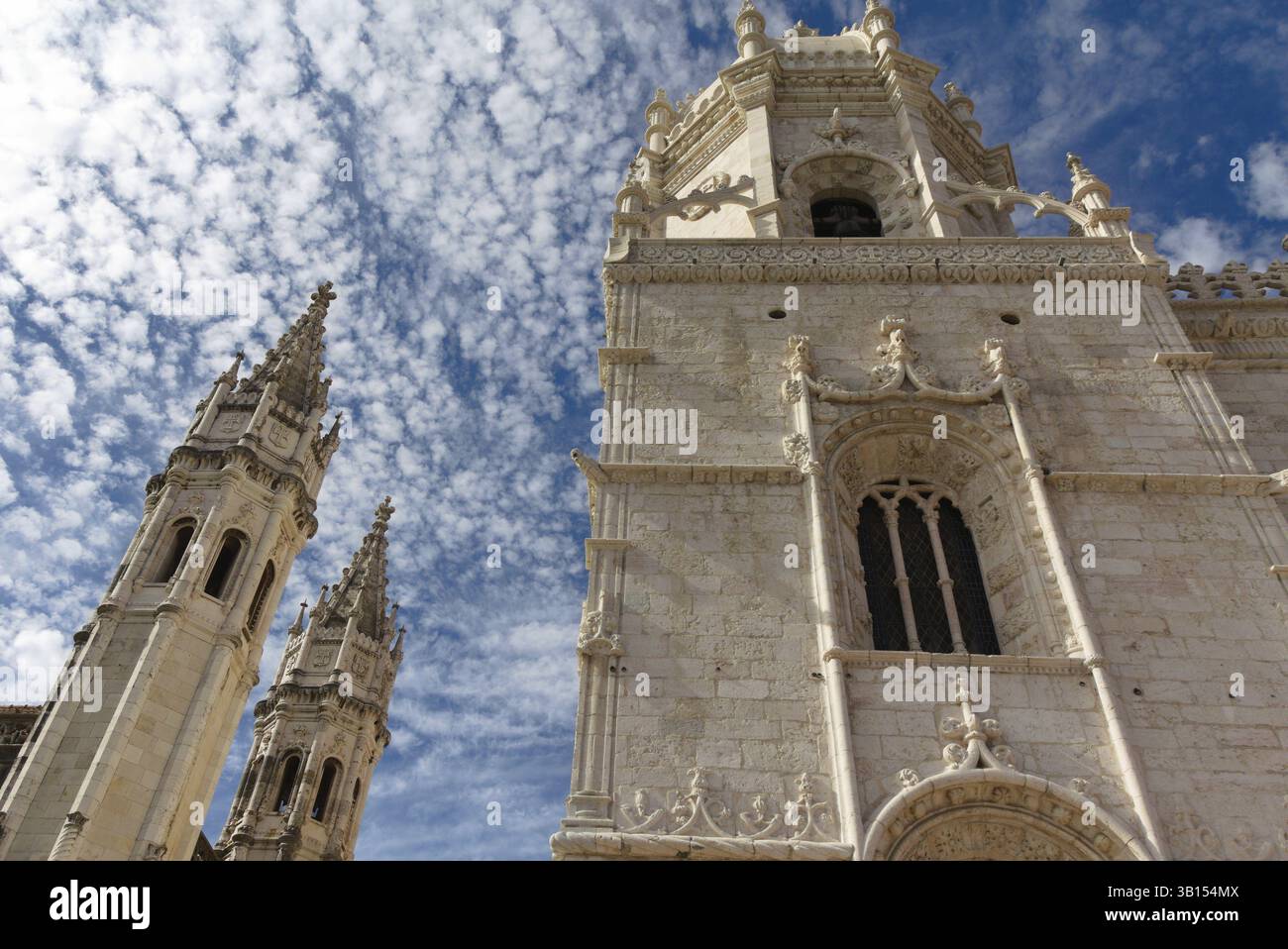 The Jeronimos Monastery in Lisbon's district Belem is a stunningly ...