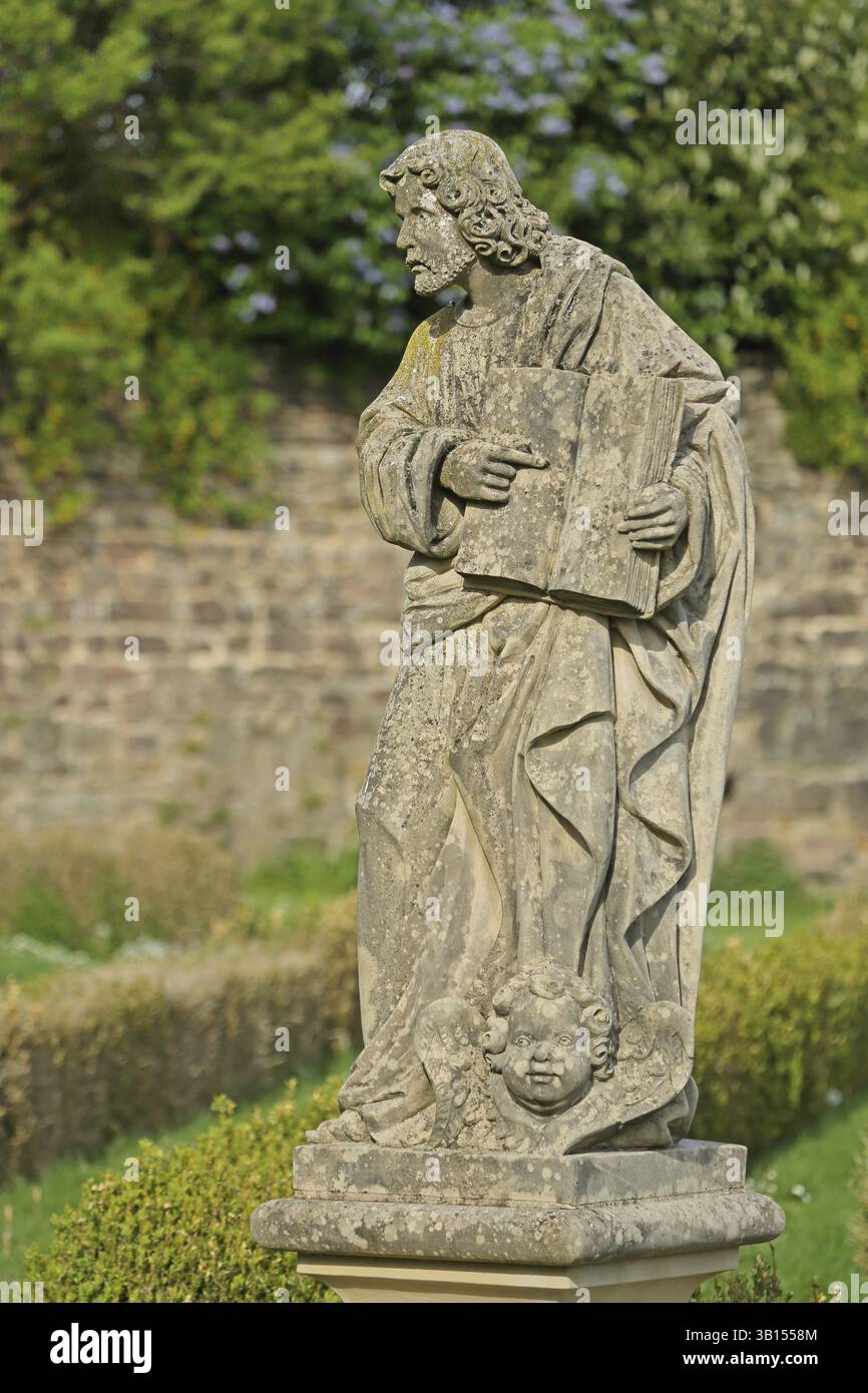 Apostle Matthew with head as symbol, saint, evangelist, evangelist ...