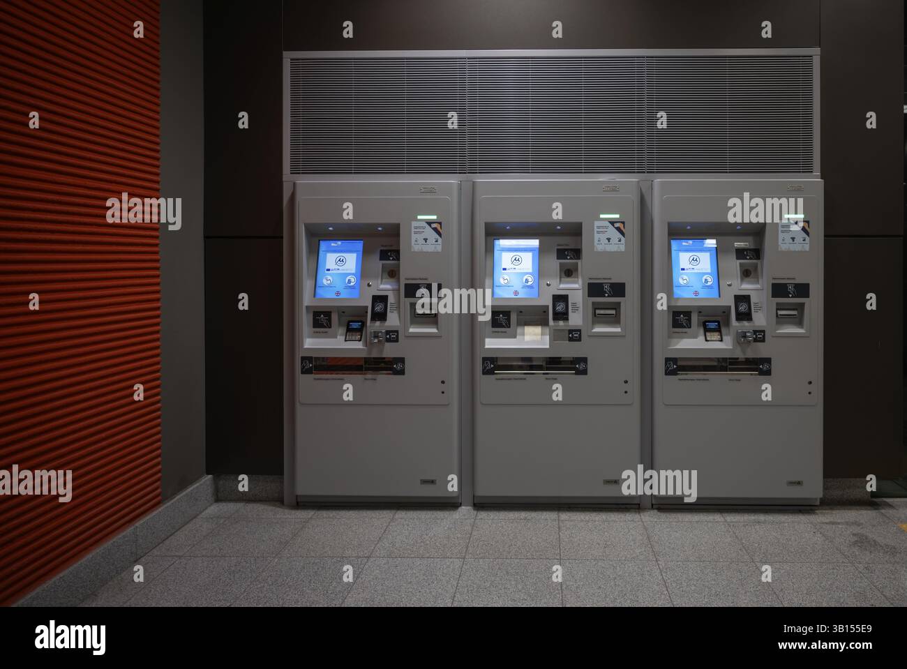 Thessaloniki metro machine hi-res stock photography and images - Alamy