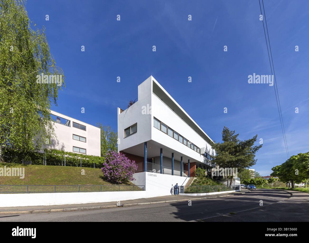 Weissenhof Estate on the Killesberg in Stuttgart. Museum in the ...