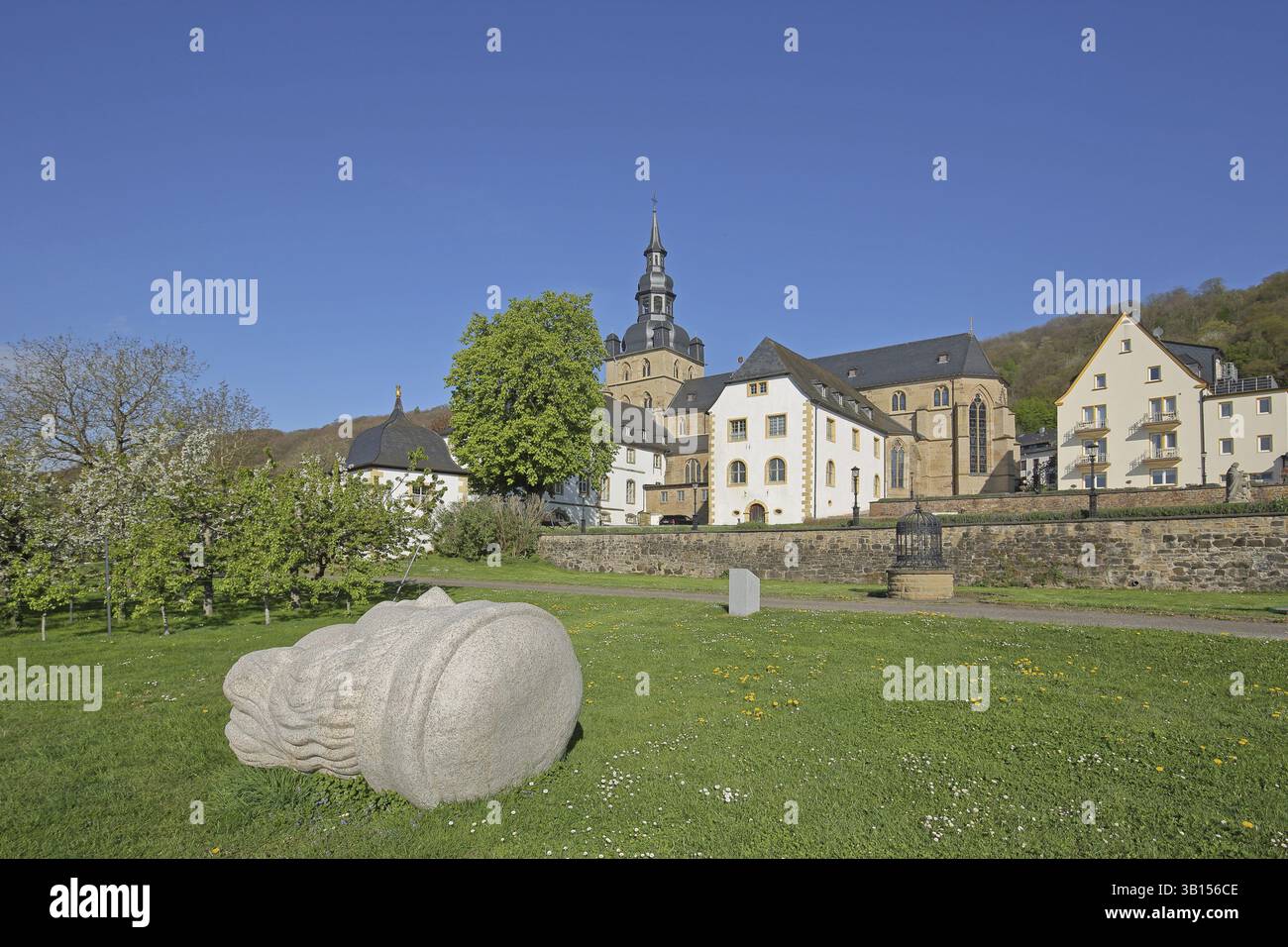 Gothic St Mauritius Church, oldest monastery complex in Germany, record ...