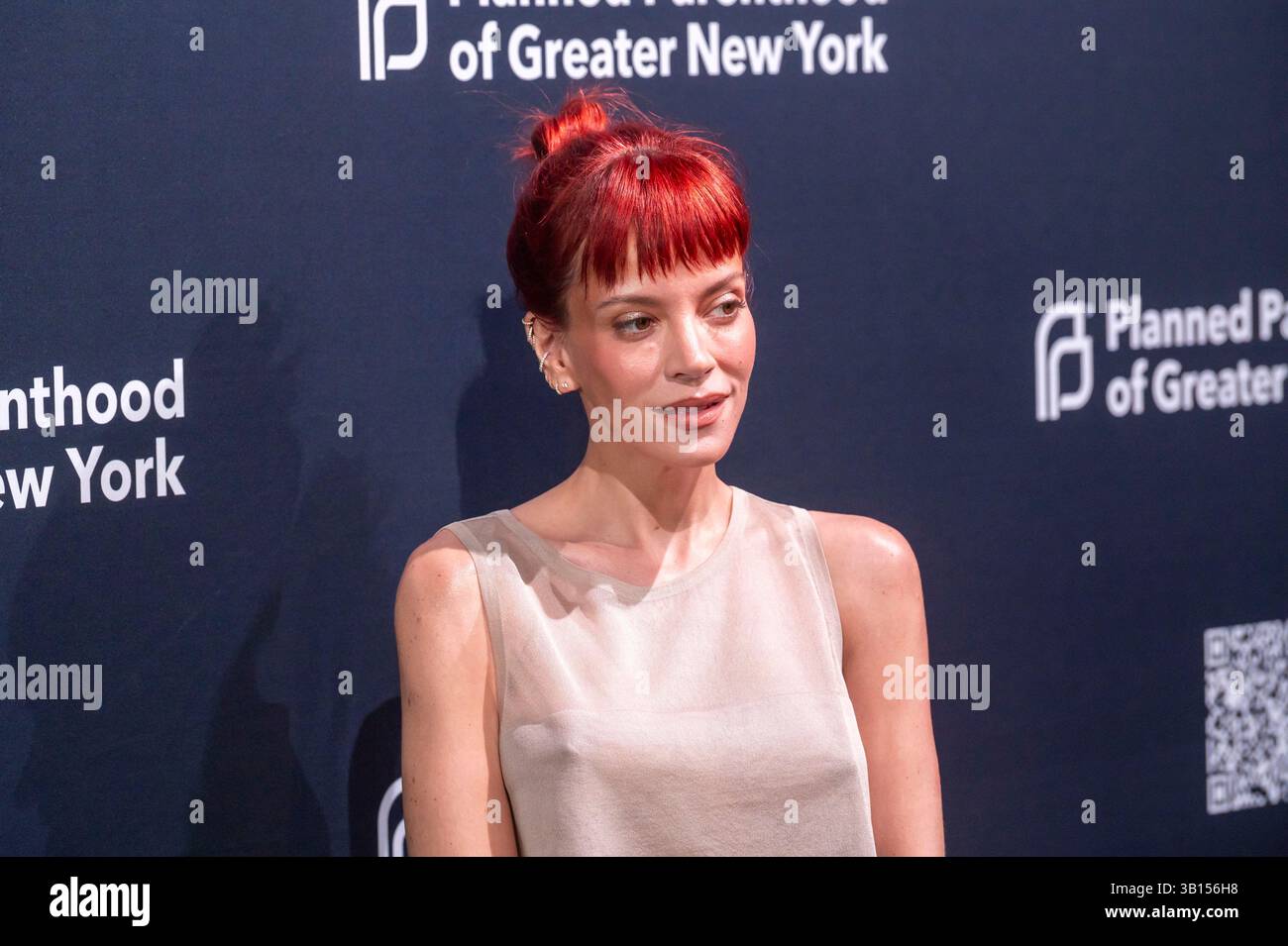New York, United States. 24th Apr, 2025. Lily Allen attends the 2025 ...