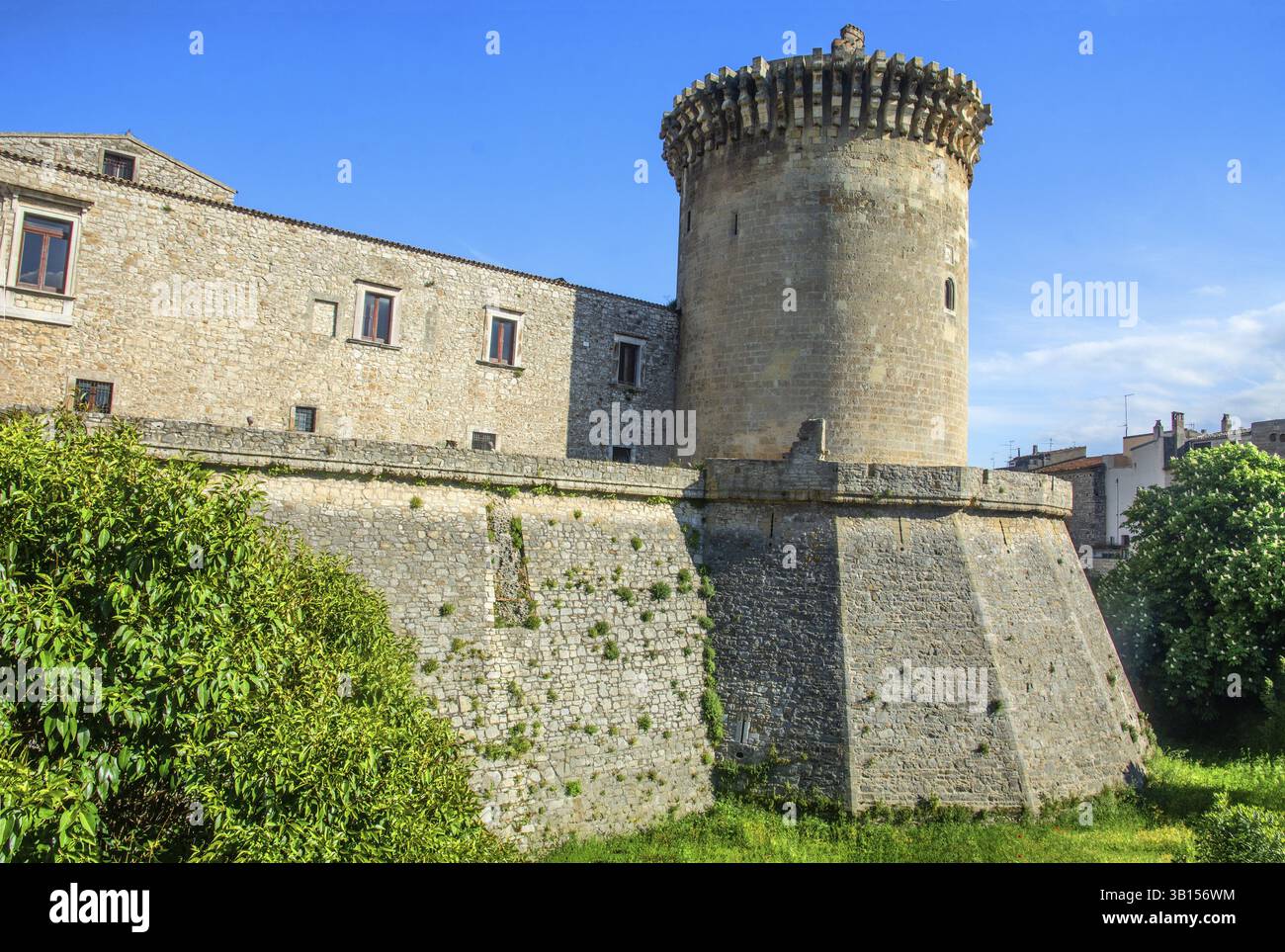 The Castello Aragonese, also known as Castello di Venosa or San Felice ...