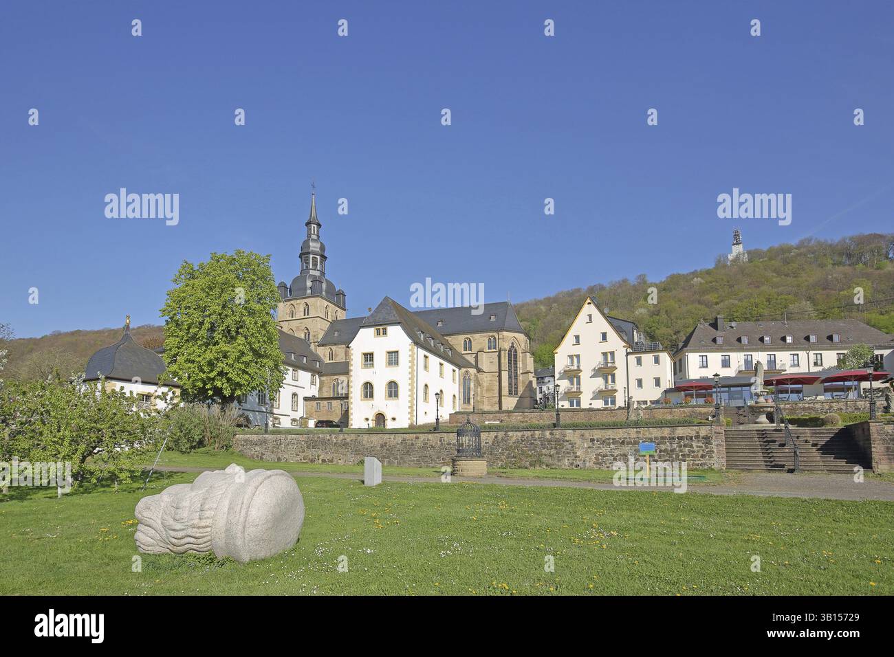 Gothic St Mauritius Church, oldest monastery complex in Germany, record ...