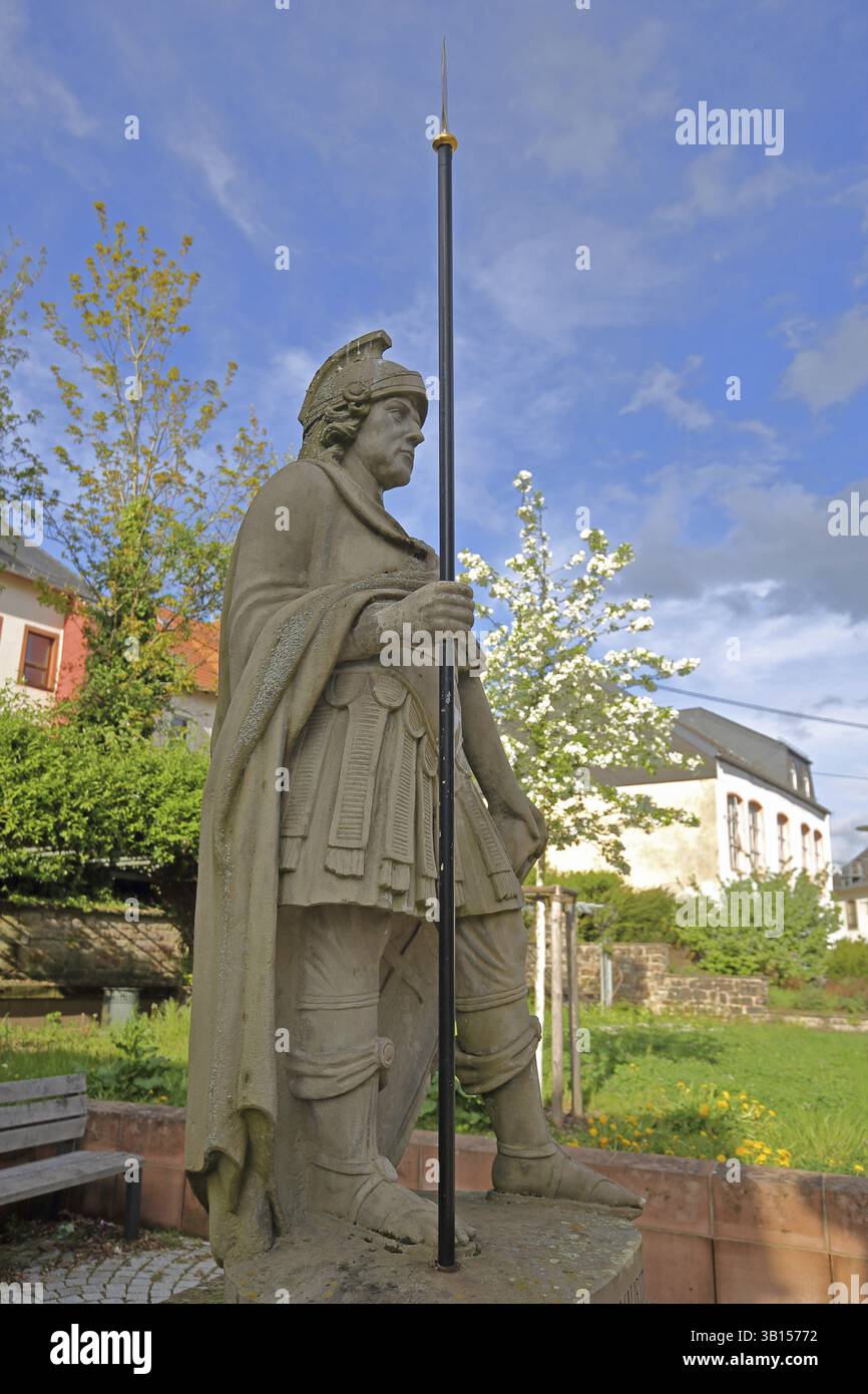 Saint Mauritius as leader of the Thebaic Legion by Jakob Jausel 1920 ...