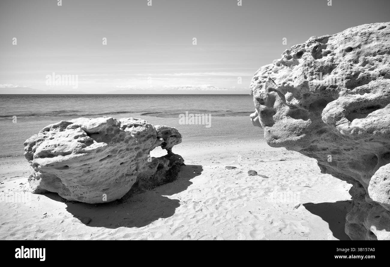 Nea kallikratia Black and White Stock Photos & Images - Alamy