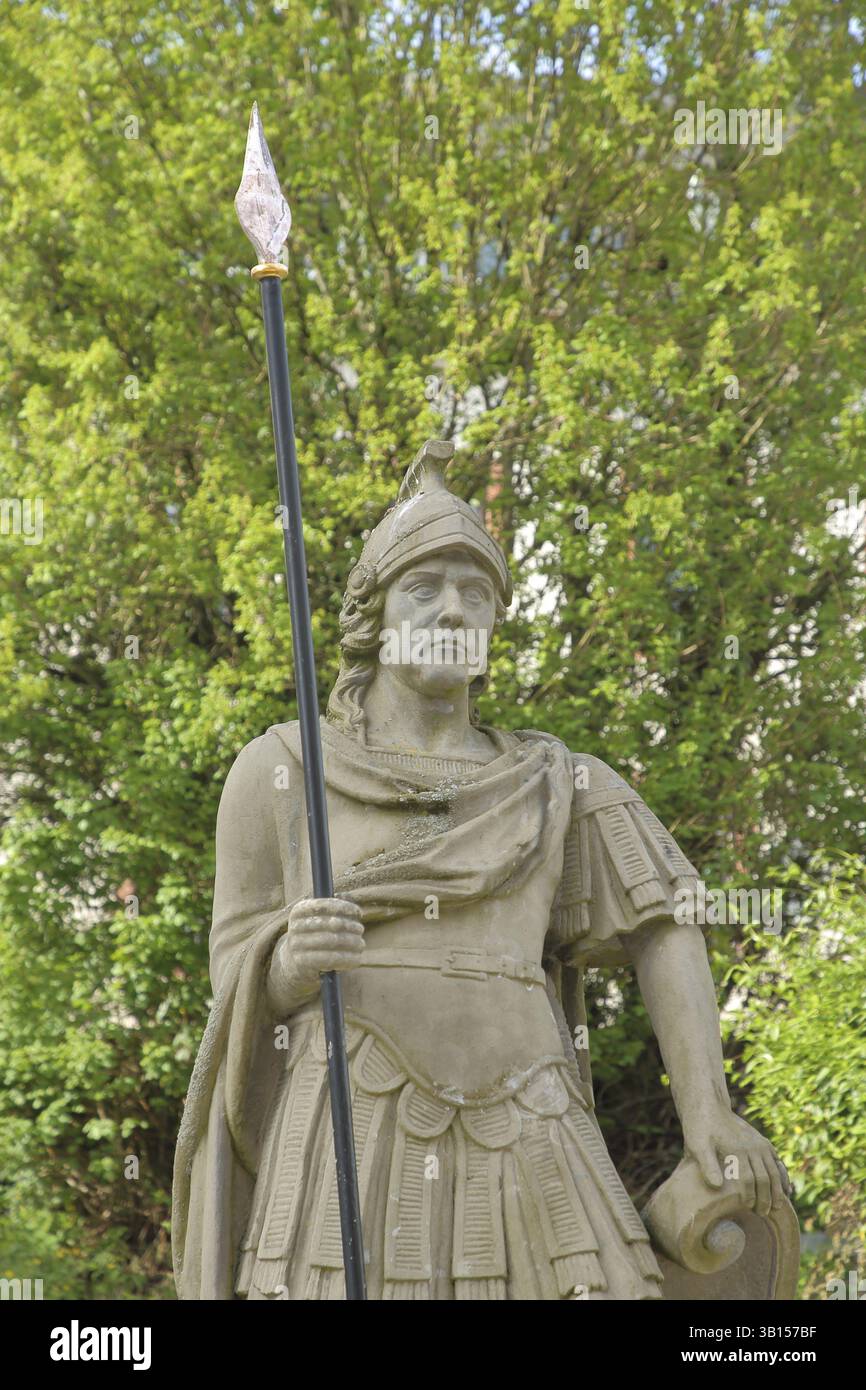 Saint Mauritius as leader of the Thebaic Legion by Jakob Jausel 1920 ...