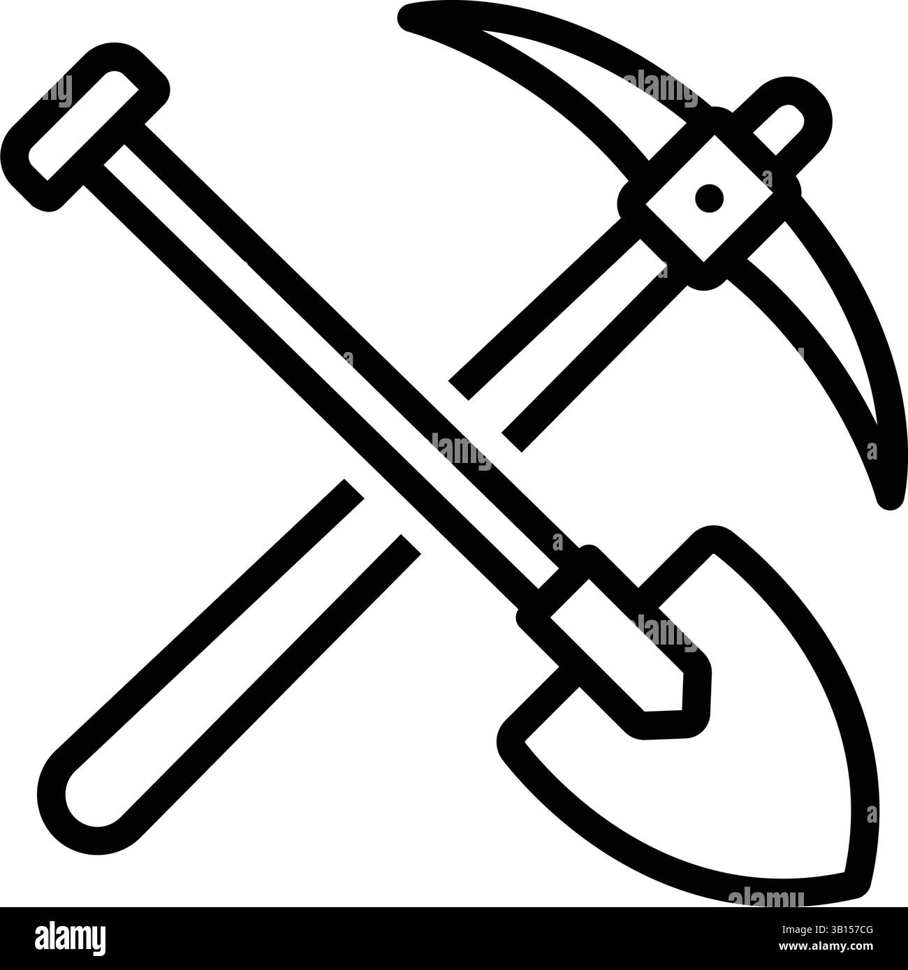 Icon for tools, pickaxe Stock Vector Image & Art - Alamy
