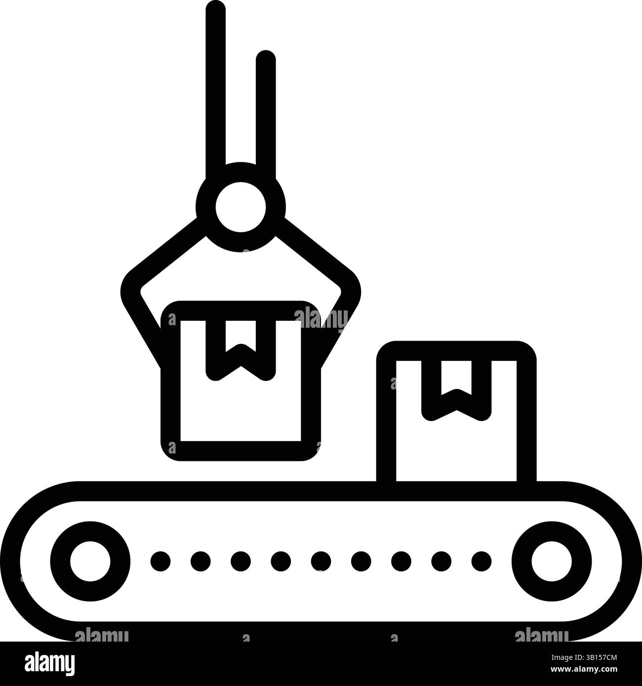 Icon for conveyor, conveyor belt Stock Vector Image & Art - Alamy
