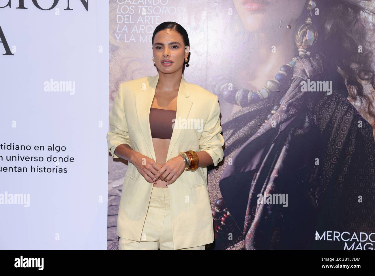 April 24, 2025, Mexico City, Ciudad de Mexico, Mexico: Yany Prado poses ...