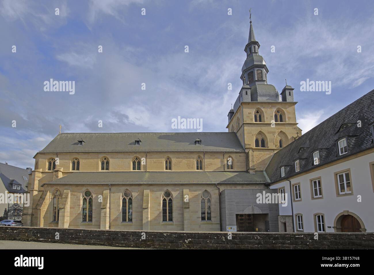 Gothic St Mauritius Church, oldest monastery complex in Germany, record ...