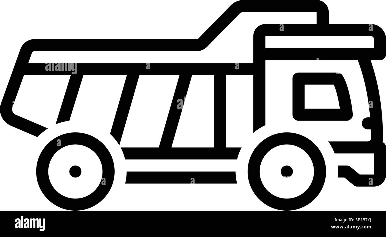Icon for truck, articulated hauler Stock Vector Image & Art - Alamy