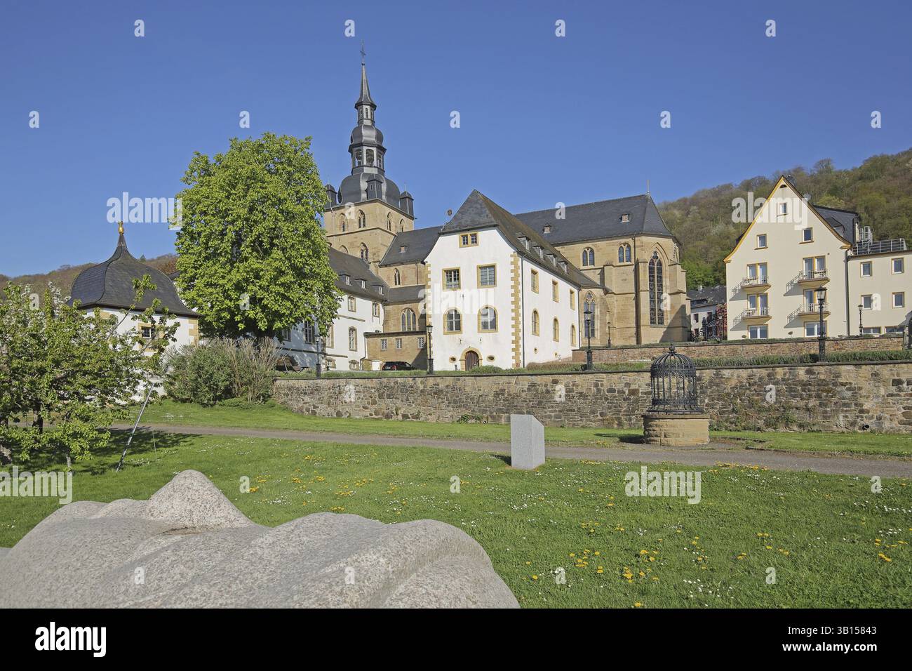 Gothic St Mauritius Church, oldest monastery complex in Germany, record ...