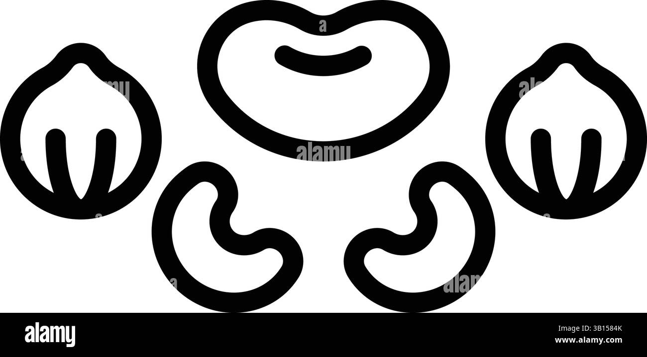 Icon for pulses, grain legumes Stock Vector Image & Art - Alamy