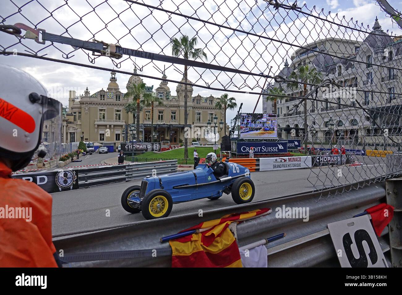 ERA R5B from 1936 in front of the Monte-Carlo Casino, parade of vintage ...