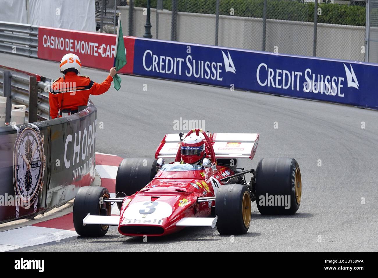 Ferrari 312B, Series E Formula 1 racing car from 1966 to 1972, on the ...